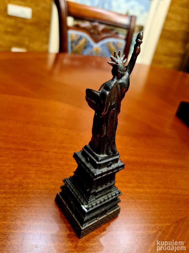 Kip slobode, new york skulptura iz amerike, 15 cm - KupujemProdajem