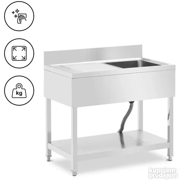 Royal Catering Kuhinjski element sudopera 100x60x97 GP - KupujemProdajem