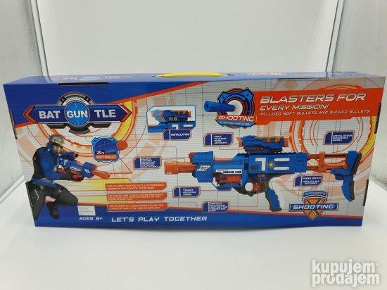 Velika polu automatska puska na sundjeraste metkice - KupujemProdajem