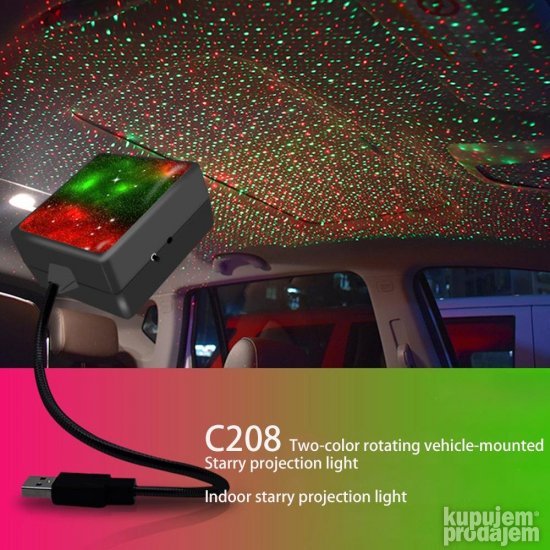 Zvezdano nebo za auto na USB Ambijentalo zvezdano nebo - KupujemProdajem
