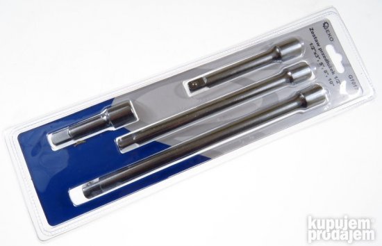 Set Produžetak za nasadne gedore 4 kom. 1/2" Geko Poljska - KupujemProdajem