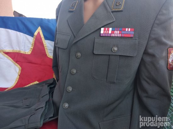 Potpukovnik JNA uniforma - KupujemProdajem