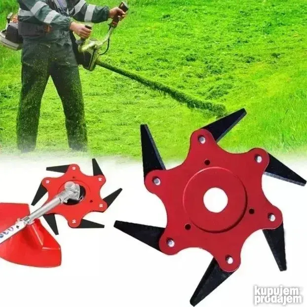 Noz za trimer sa 6 kraka Ninja noz-Novo-Akcija- - KupujemProdajem
