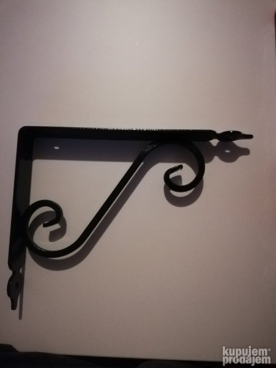 Nosac police rustik Toskana 14cm23cm33cm-okov za namestaj - KupujemProdajem