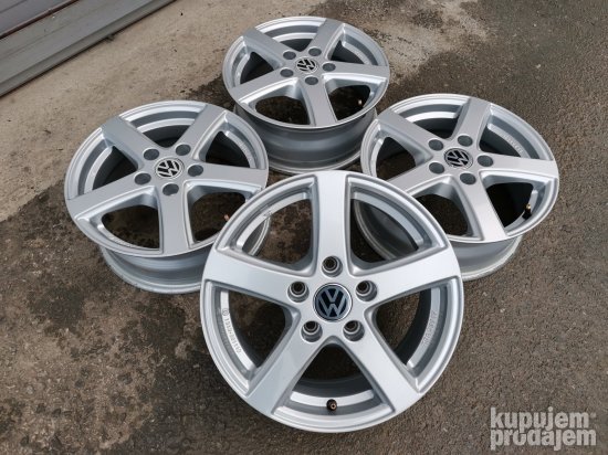 VW Golf 7 alu felne 15 5x112 ORIGINAL Passat Touran Caddy - KupujemProdajem