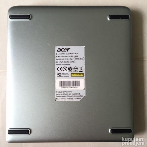 Eksterni DVD CD Writer / Burner / Reader DVD RW - ACER - KupujemProdajem