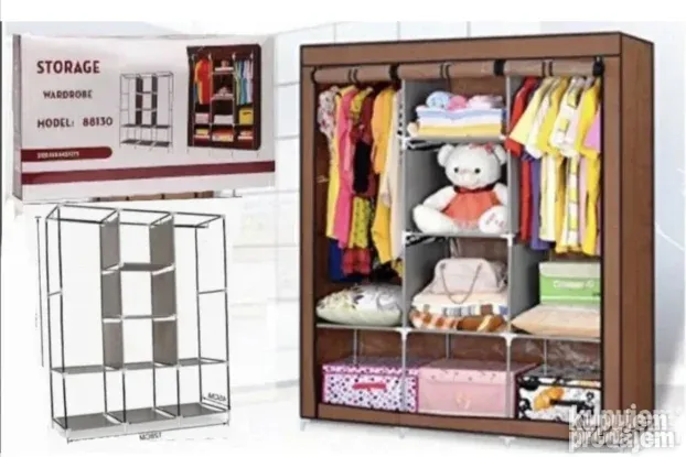 Ormar za odecu-Platneni ormar za odecu-Ormar - KupujemProdajem