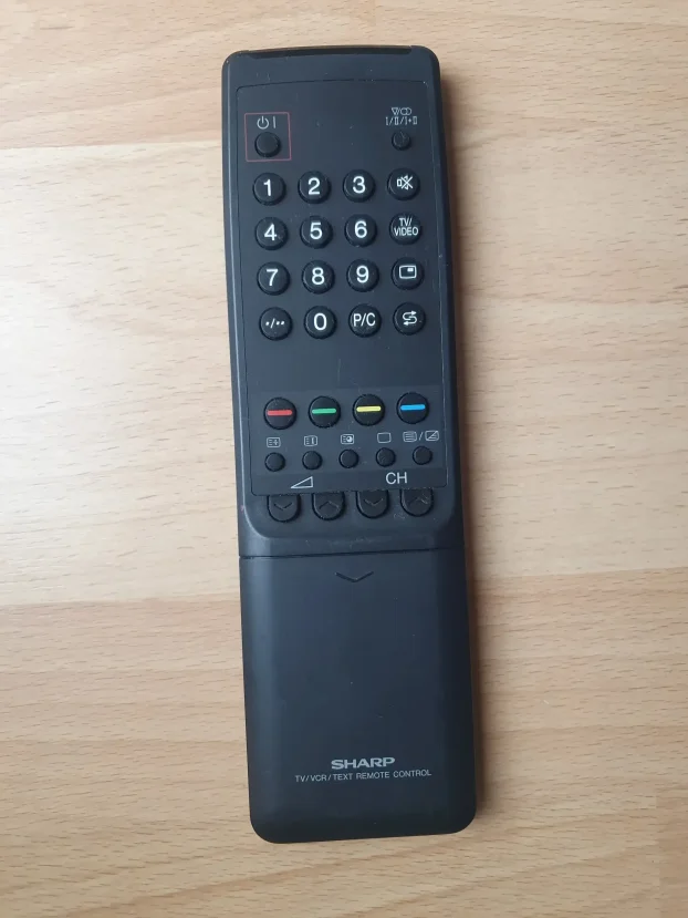 Daljinski SHARP TV/VCR Text remote control - KupujemProdajem