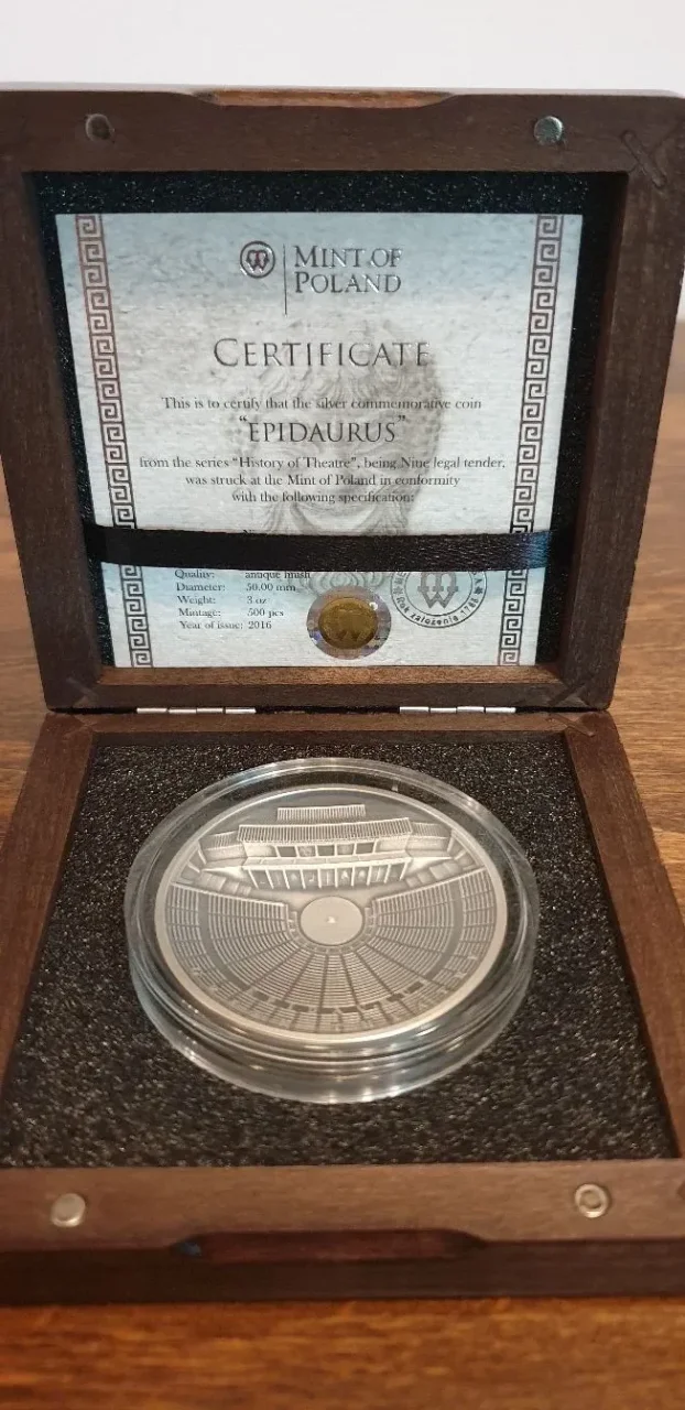 Epidaurus srebro 999 3oz - KupujemProdajem