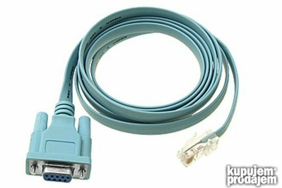 Serijski kabl COM RS232 9pin DB9 RJ45 LAN Cisco RJ-45 USB - KupujemProdajem