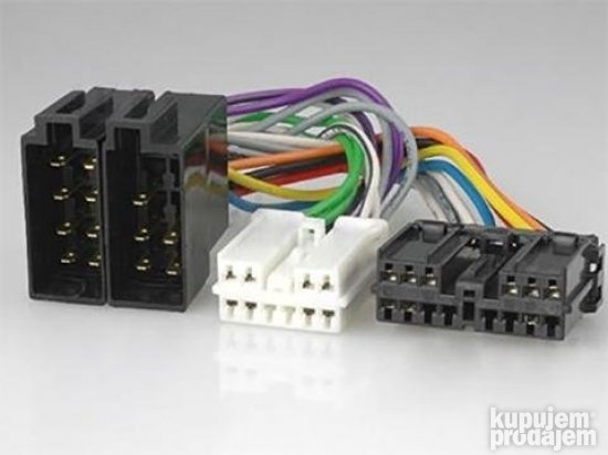 ISO Konektor za radio zenski euro dzek - VOLVO 24pin ZRS-124 - KupujemProdajem