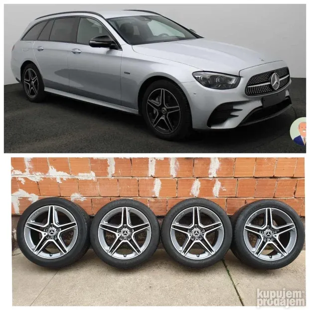 Org. Alu felne 18" Mercedes E klasa AMG W213 S213 TOP - KupujemProdajem
