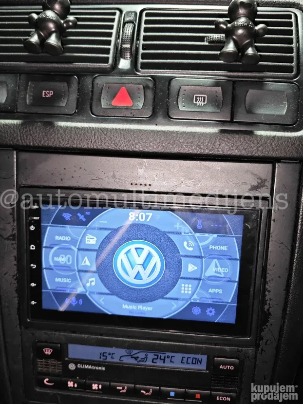 Golf 4 Android Multimedija Navigacija GPS 7inca Mape Radio ...