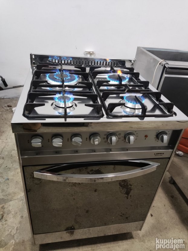 Sporet na plin sa turbo gorionikom i rernom marke LOFRA - KupujemProdajem