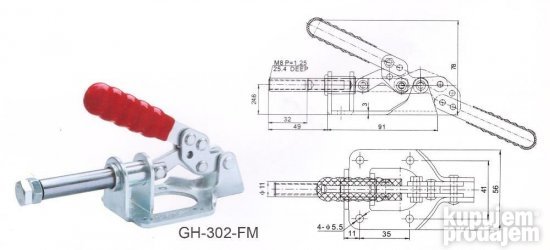 Preklopna stega GH-302-FM - KupujemProdajem