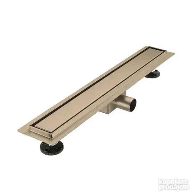 Linijski slivnik za kupatilo Zlatni BZ8502 65cm - KupujemProdajem