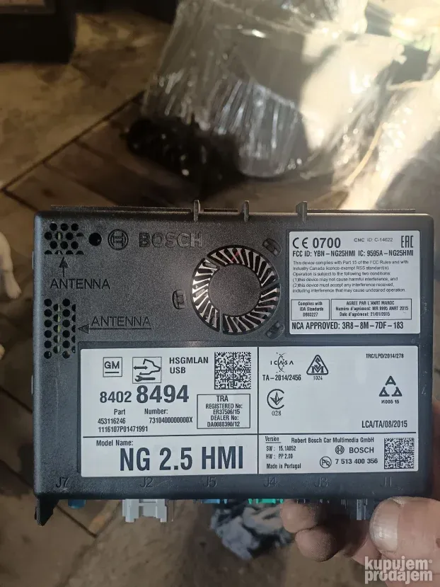 opel hmi 2.5 modul insignia astra k mokka - KupujemProdajem