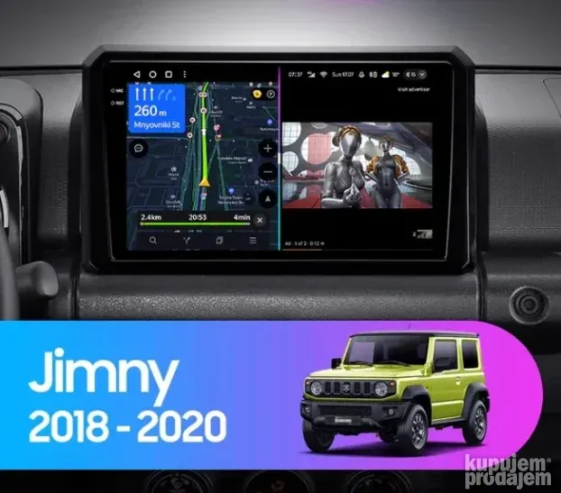 Android Multimedija 9in Suzuki Jimny 2018-2024 - KupujemProdajem