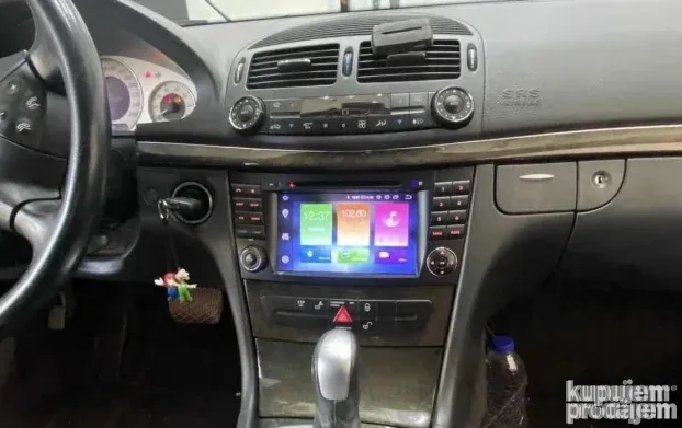 Mercedes W211 Android Multimedija GPS CLS radio E200 Kamera ...