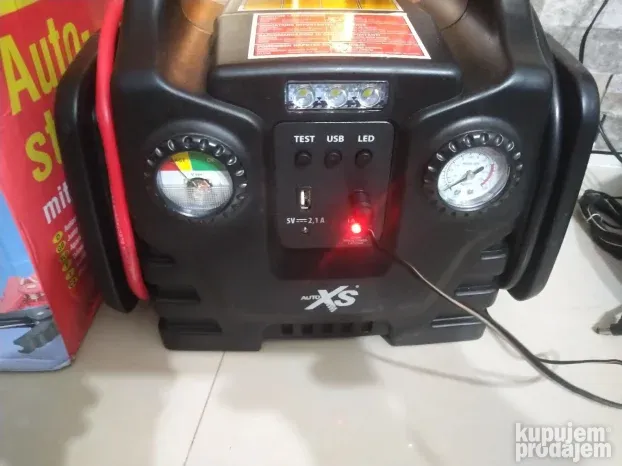 WALTER autopokretač sa kompresorom, autopokretač USB bank - KupujemProdajem