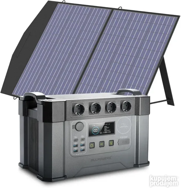 Solarni Generator ALLPOWERS 2400w sa panelom - KupujemProdajem