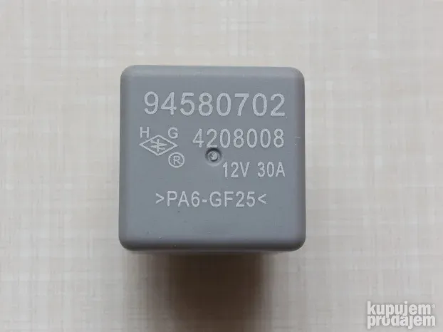 Multifunkcionalni relej 94580702 Citroen Opel GM Chevrolet ...