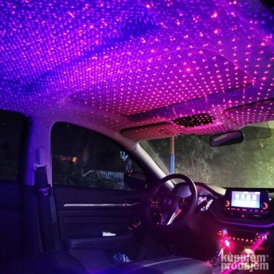 Ambijentalo zvezdano nebo za automobil na USB - KupujemProdajem