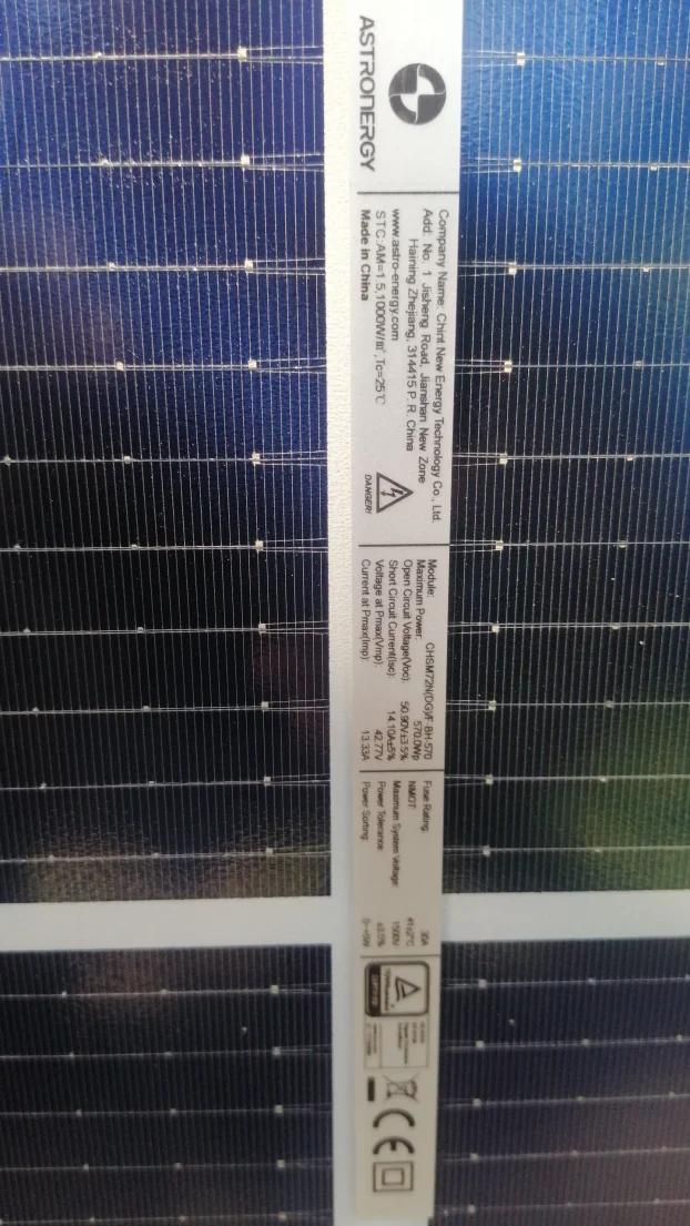 BIFACIJALNI PROVIDNI panel 570w0640055600 - KupujemProdajem