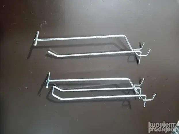 Kačilice - kukice - T nosači za izlaganje robe - KupujemProdajem