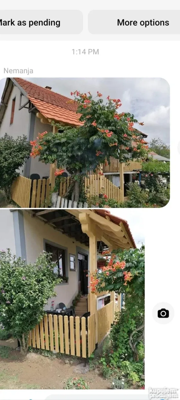 Pvc ograda-tarabica.dezen Drvo - KupujemProdajem