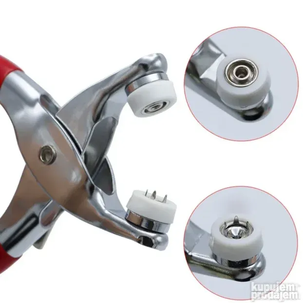 Kljesta za drikere / + 100 nitni / Prstenovi za zakopcavanje ...