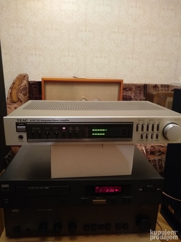 TEAC A-50 DC Odličan Upgrade Zamena - KupujemProdajem
