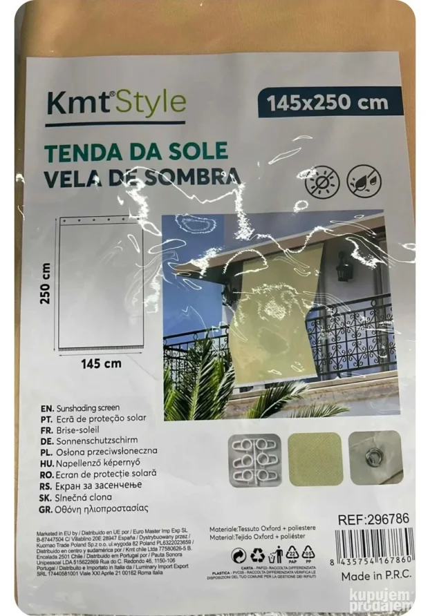 Tenda za Terasu Zastita od Sunca UV zastita za Balkon - KupujemProdajem