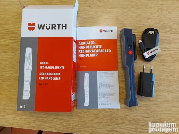 Wurth COB LED radionicka rucna lampa WLH 1.3 - KupujemProdajem