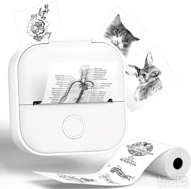 Phomemo T02 instant bluetooth termalni printer/stampac - KupujemProdajem