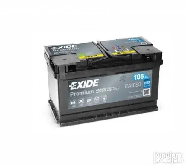 Akumulator Exide Premium EA1050 12V 105Ah - KupujemProdajem
