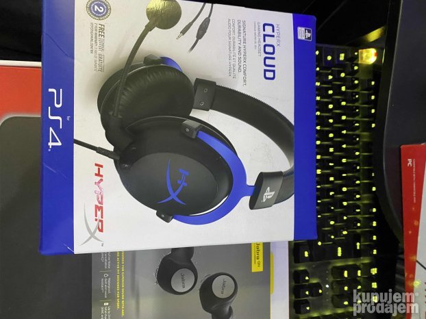 HyperX Cloud pro PC PS5 PA4 gejmerske slusalice sa mikrofono - KupujemProdajem
