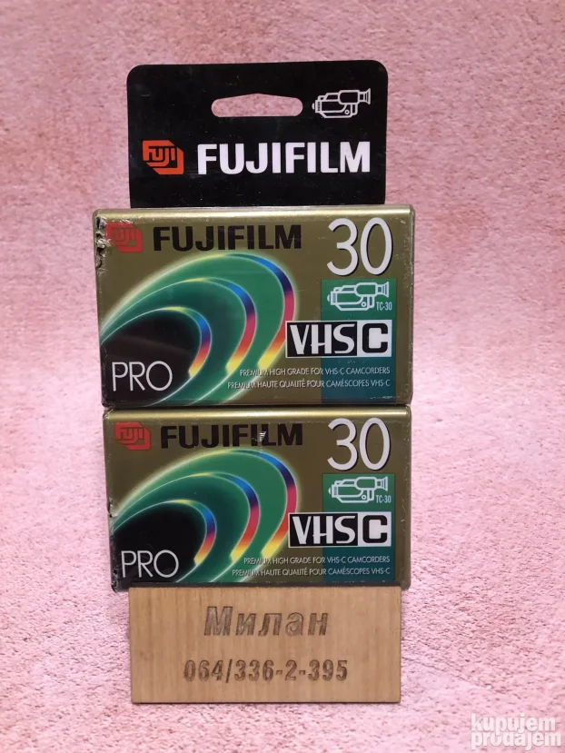 Fuji Film VHSC Pro kasete+GARANCIJA - KupujemProdajem