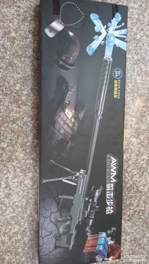 Puska na gel kuglice AWM M24 - KupujemProdajem