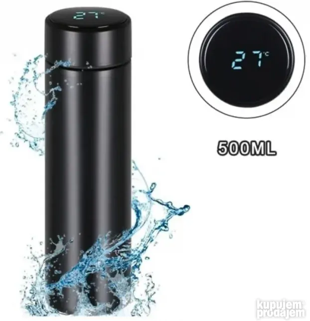 Pametna Termos boca sa filterom i praćenjem temperature - KupujemProdajem