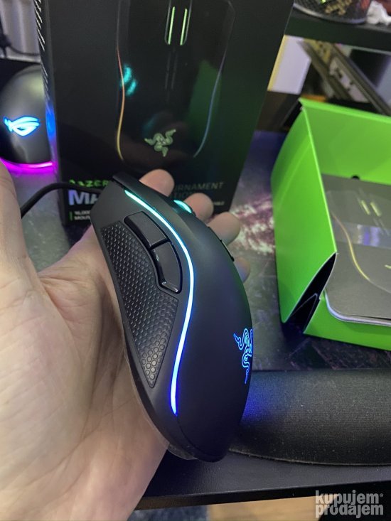 Razer Mamba Tournament edition (TE) 16000 dpi RGB / garancij ...