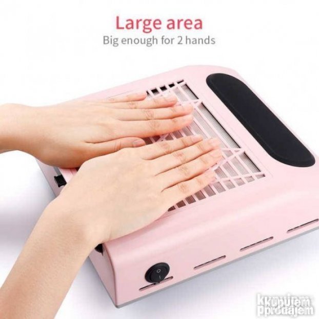 Aspirator za nokte PROFESIONALNI Sa Filterom 80W NOVO - KupujemProdajem