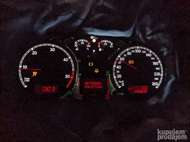 Vw passat b5.5 plus km sat tabla kilometar instrument - KupujemProdajem