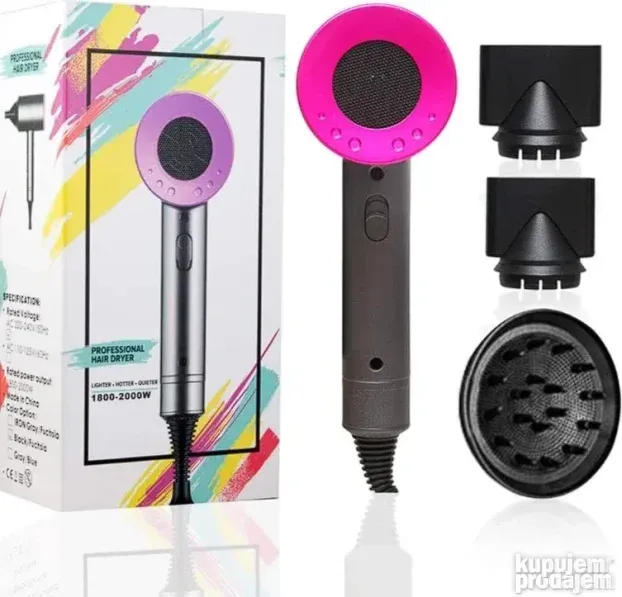 Profesionalni fen za kosu, jonski - KupujemProdajem