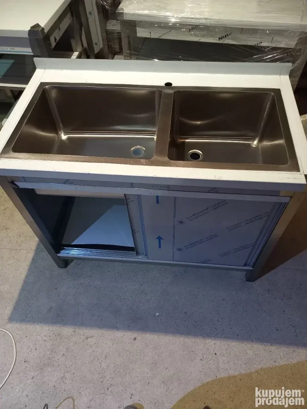 Inox oprema - ( sto, sudopera, hauba, rostilj, panj) - KupujemProdajem