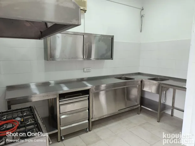 Inox oprema - ( sto, sudopera, hauba, rostilj, panj) - KupujemProdajem