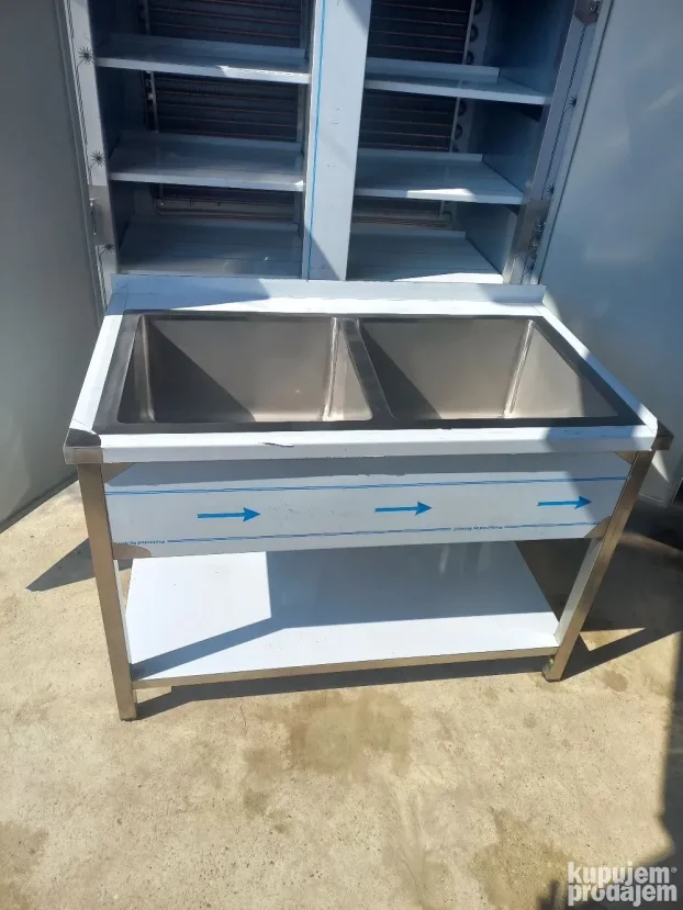 Inox oprema - ( sto, sudopera, hauba, rostilj, panj) - KupujemProdajem