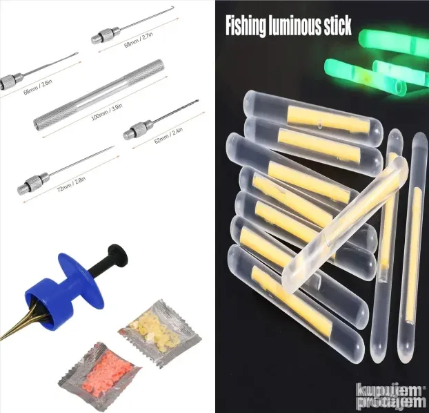 Ampulice, Alat za boile, kukica,burgija,šilo,heklica,gumice ...