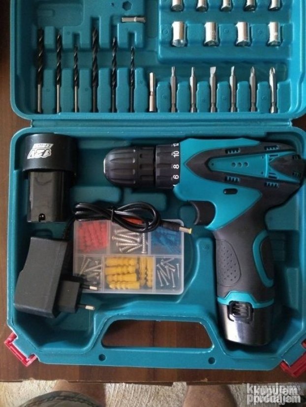 Akumulatorska Busilica Makita NOVO Busilica na Baterije 12V ...