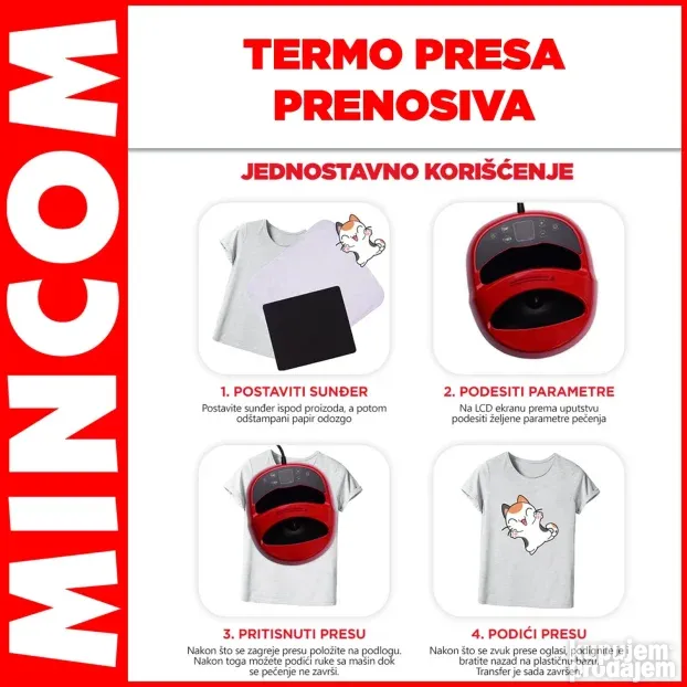 Termo presa prenosiva - KupujemProdajem